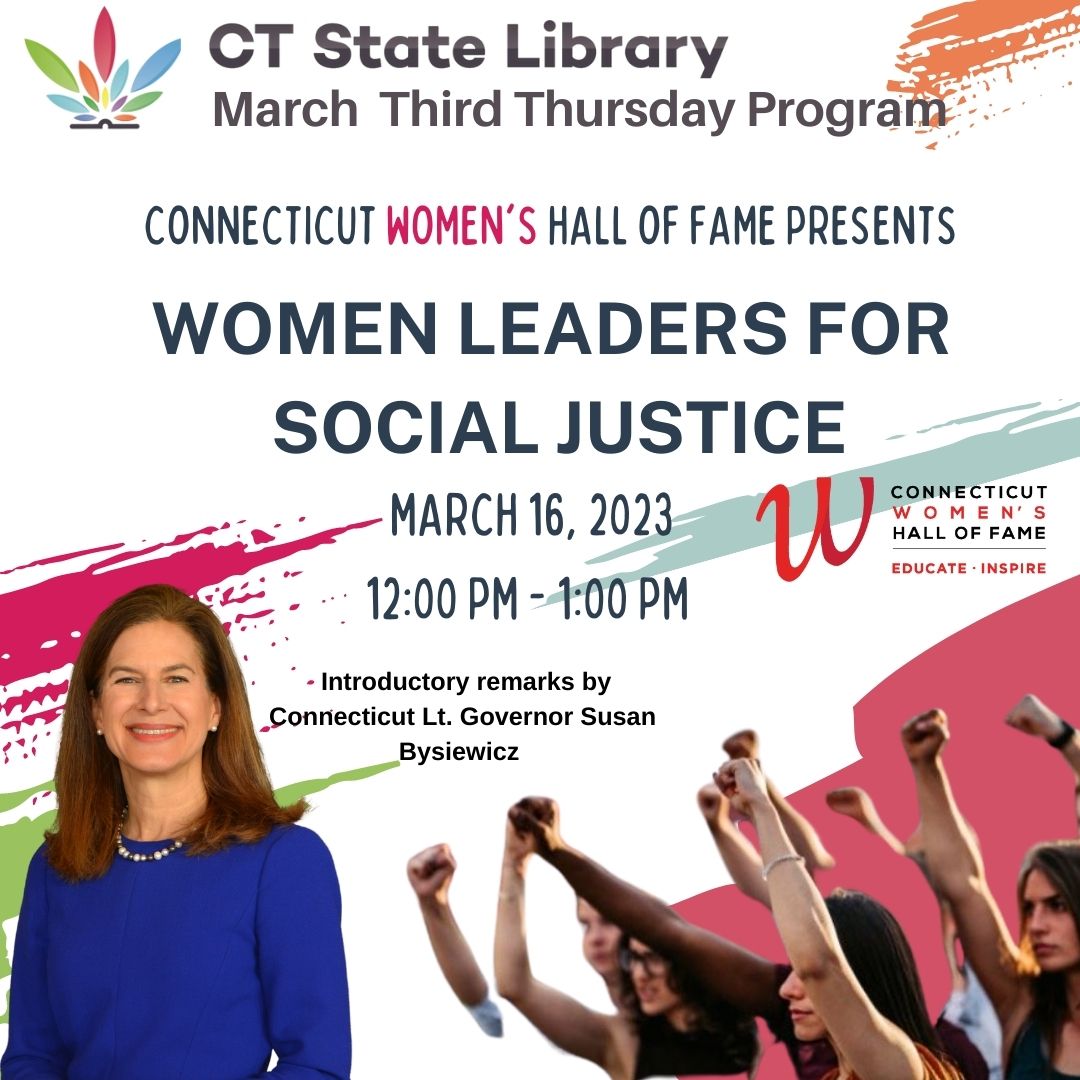 March Third Thursday Program, Women Leaders for Social Justice ...